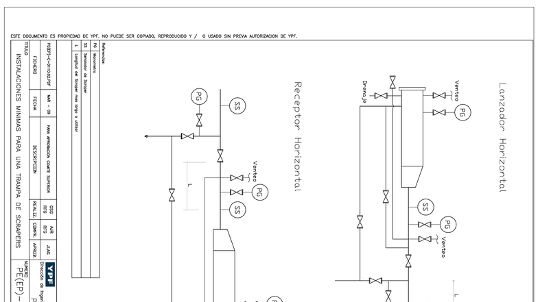 Instalaciones Mínimas para Trampa de Scrapers PE(EP)-C-0110-02 - Studocu