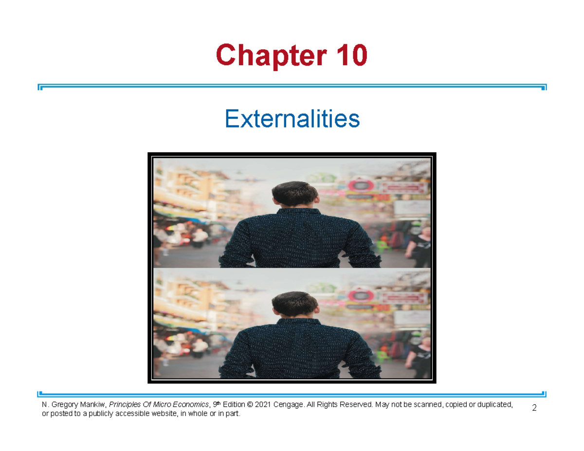 Ch 10: Externalities in Microeconomics - Mankiw, 9th Ed. Insights - Studocu