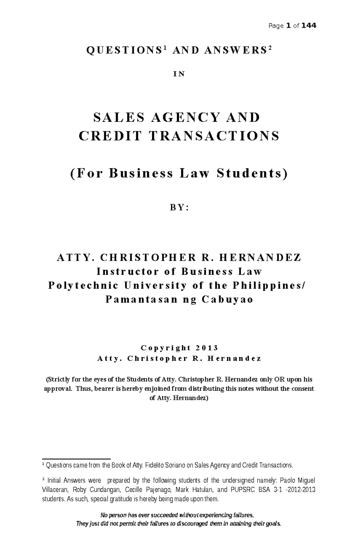 Audprob Final Cpar May2017 - BS accountancy - Studocu