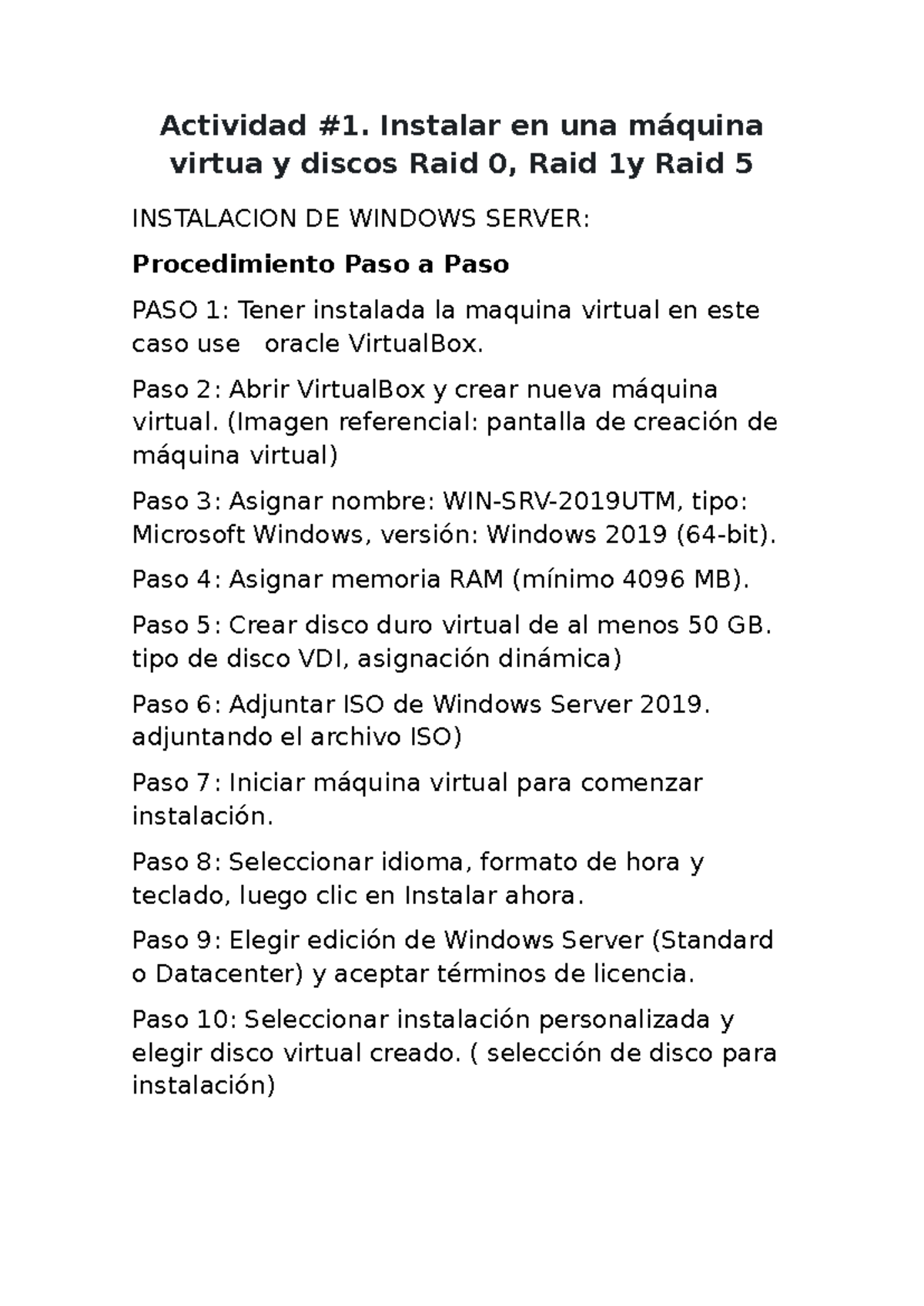Instalación de Windows Server en Máquina Virtual: Guía Paso a Paso ...