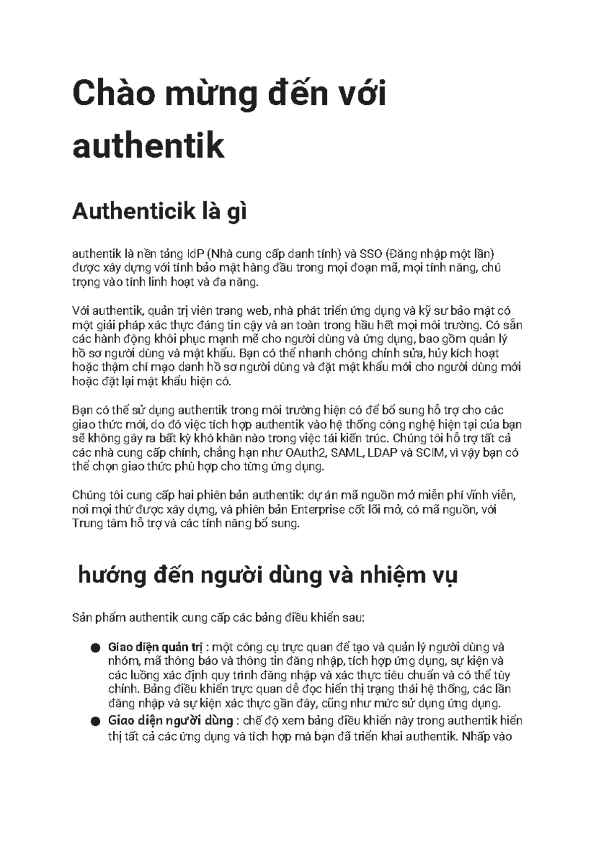 Authentik: Nền Tảng IdP và SSO Bảo Mật - 1234 - Studocu