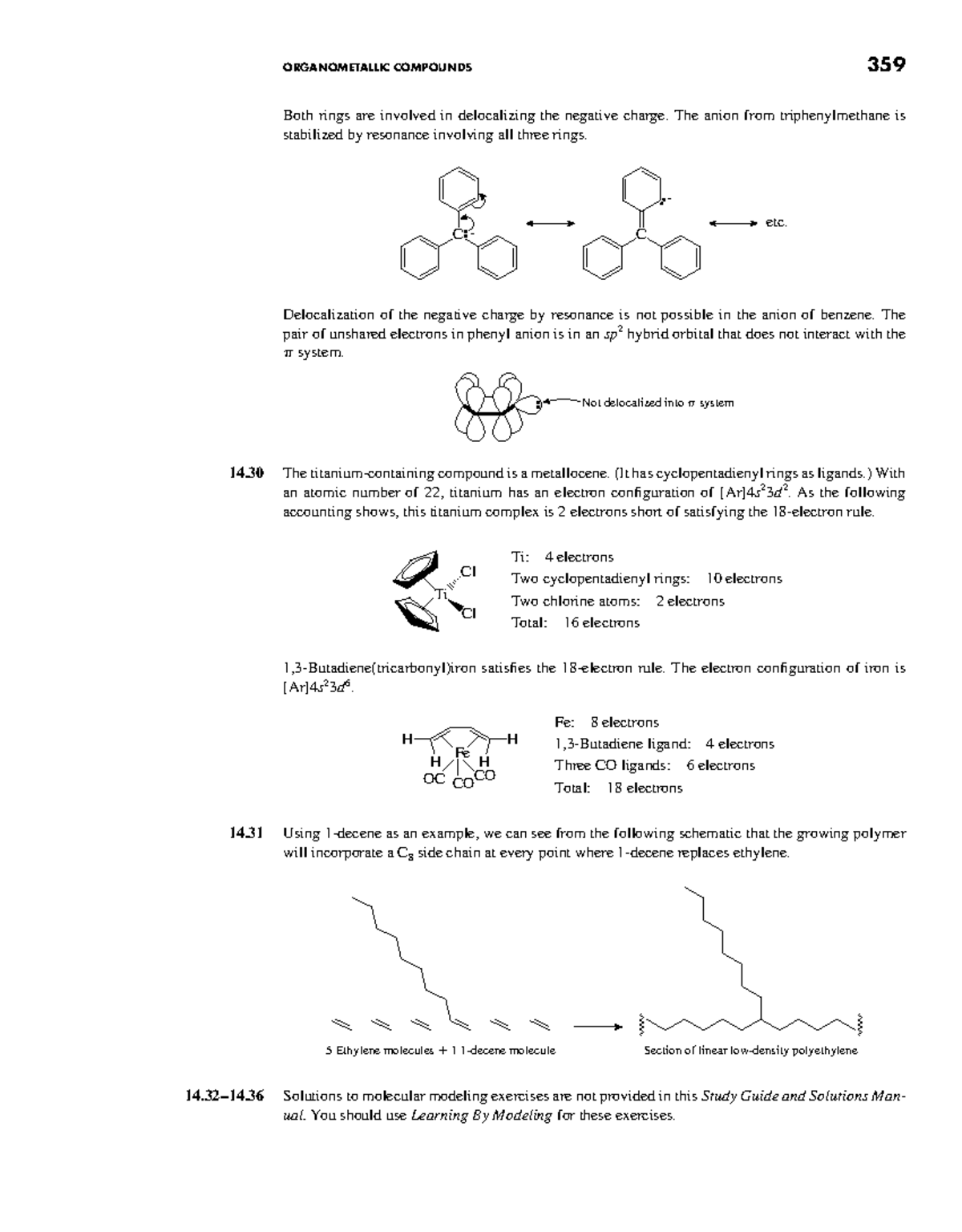 Organometallic Compounds: Resonance & Electron Configurations (CHEM 359 ...