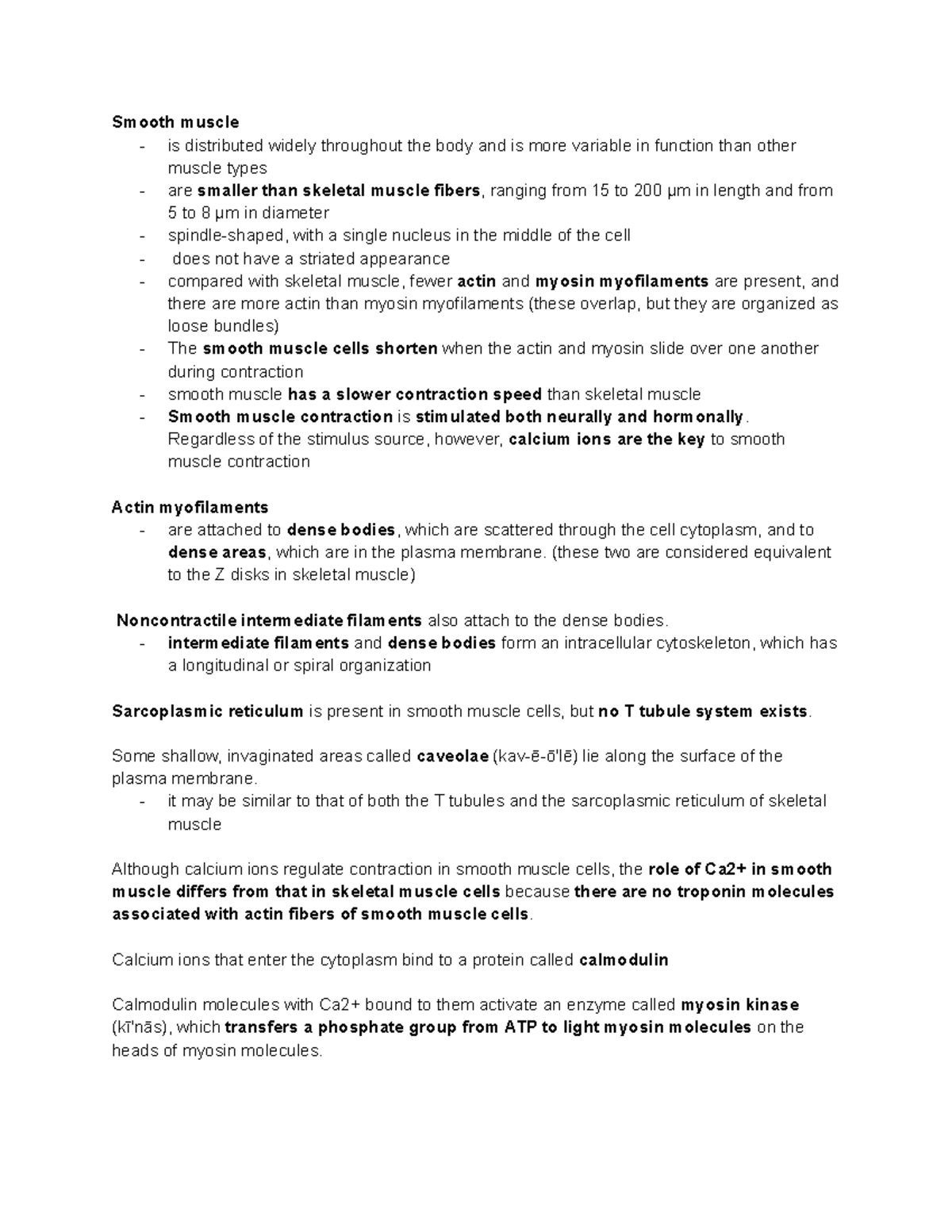 Smooth-and-Cardiac - None - Smooth muscle - is distributed widely ...