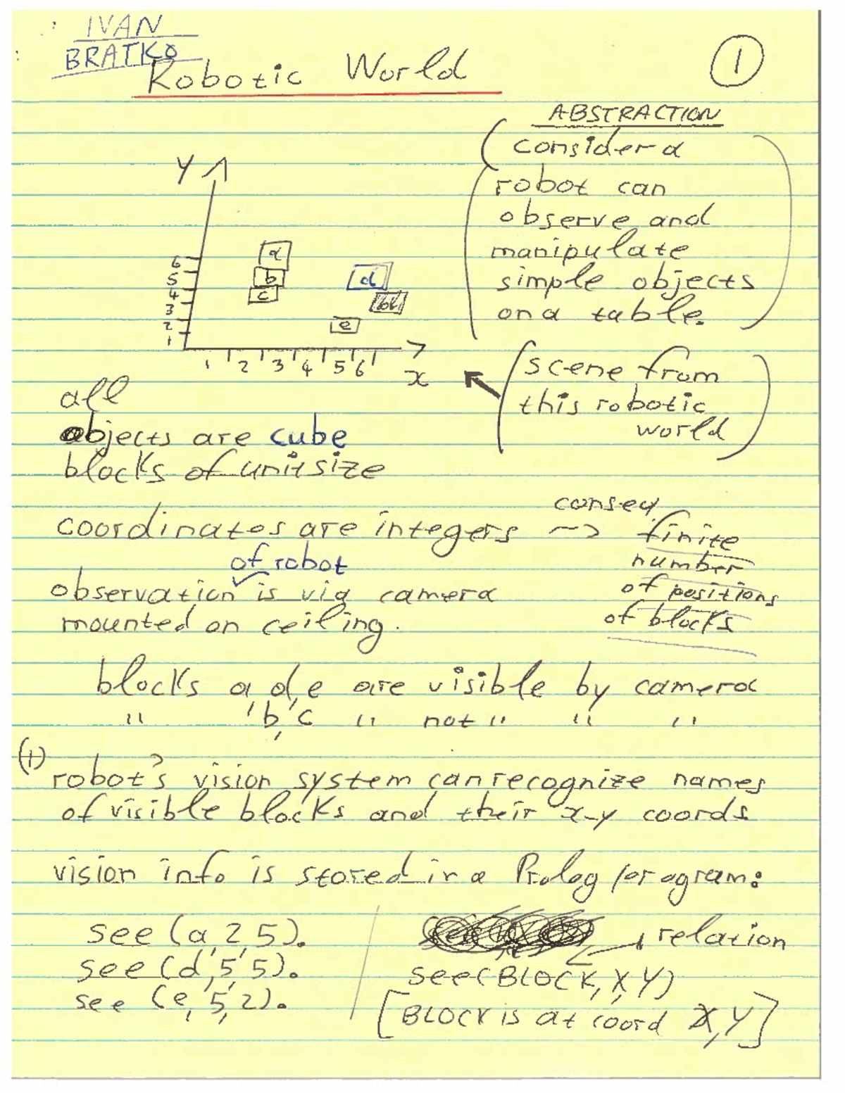 Prolog Problem Solving Examples: Robotic World & Meeting Scheduling - Studocu