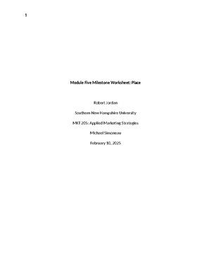 ACC 317 Module One Activity 03092025 - ACC-317 - ACC 317 Module One ...