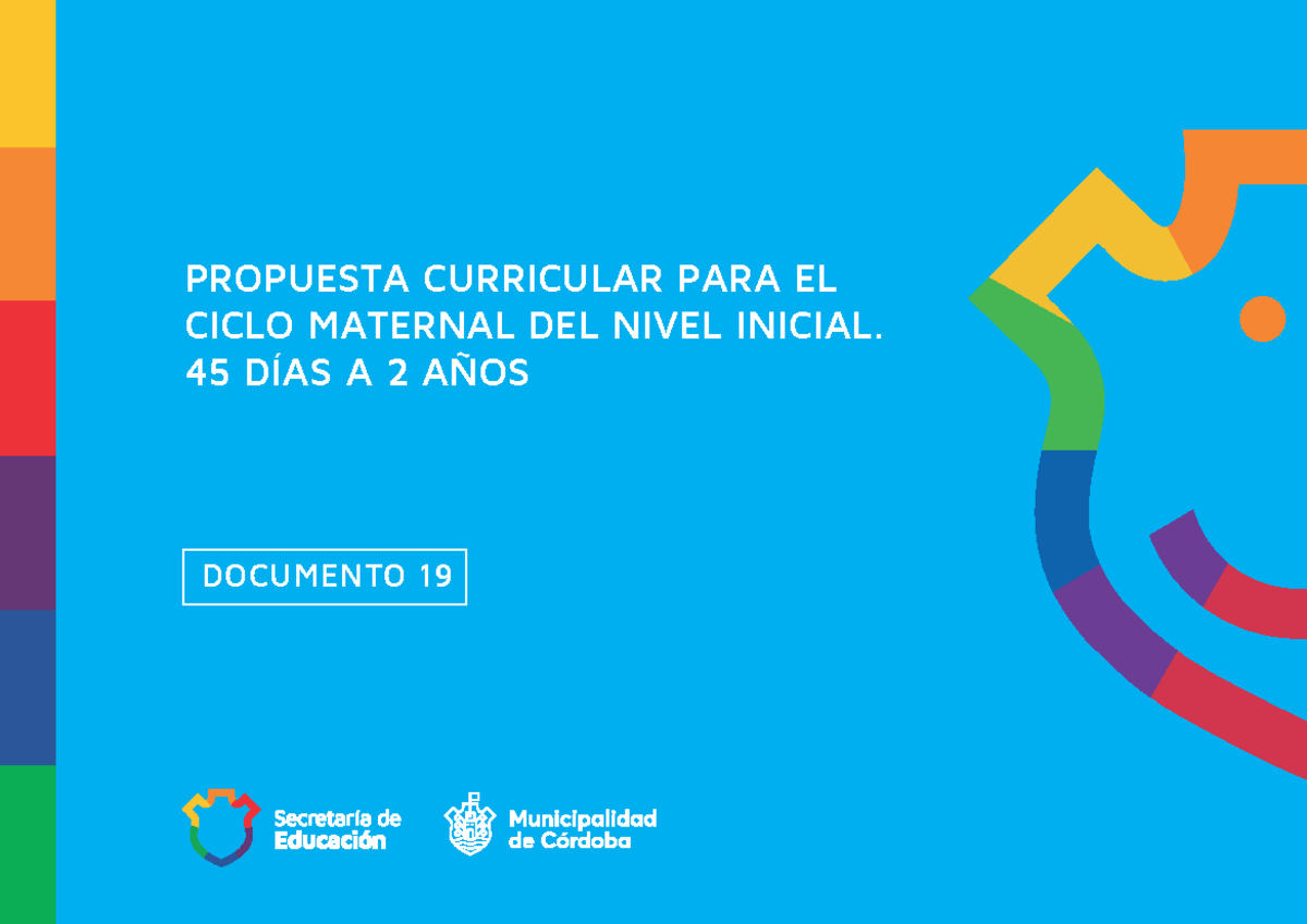 Propuesta Curricular para el Ciclo Maternal - 45 Días a 2 Años - Studocu