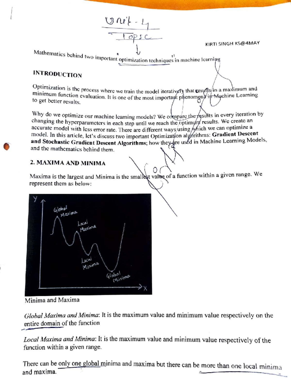 Optimization Techniques in Machine Learning: Gradient Descent & SGD ...