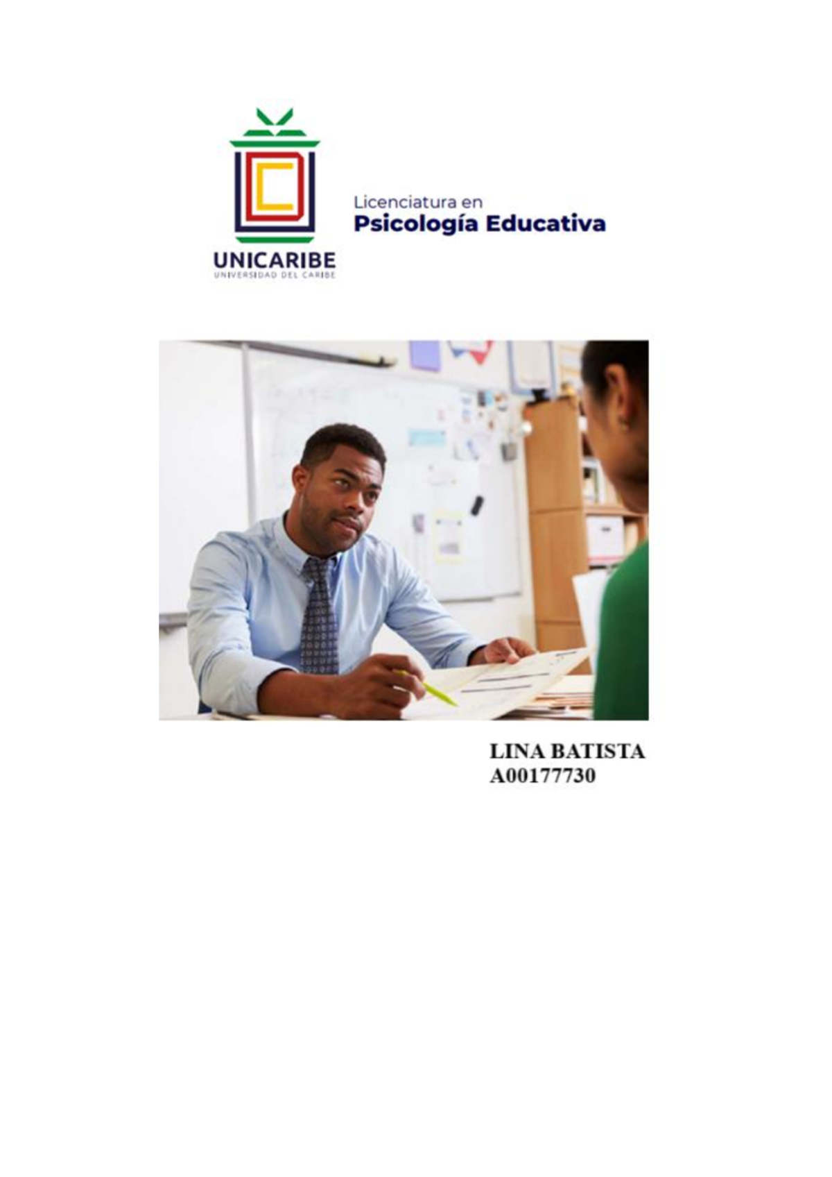 Licenciatura en Psicología Educativa UNICARIBE: Mi Pensum A00177730 ...