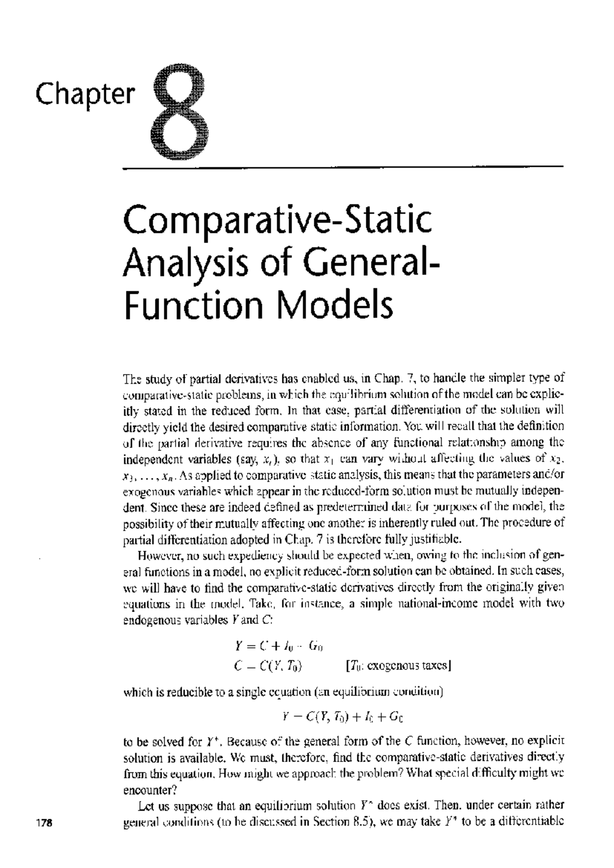 Chapter 8 Analysis of Function Models (Unit 2) - Studocu