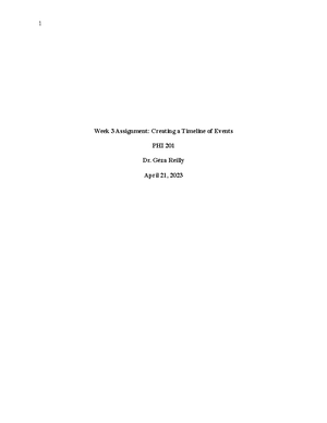 [Solved] This week we will discuss how your Week 3 assignment could ...