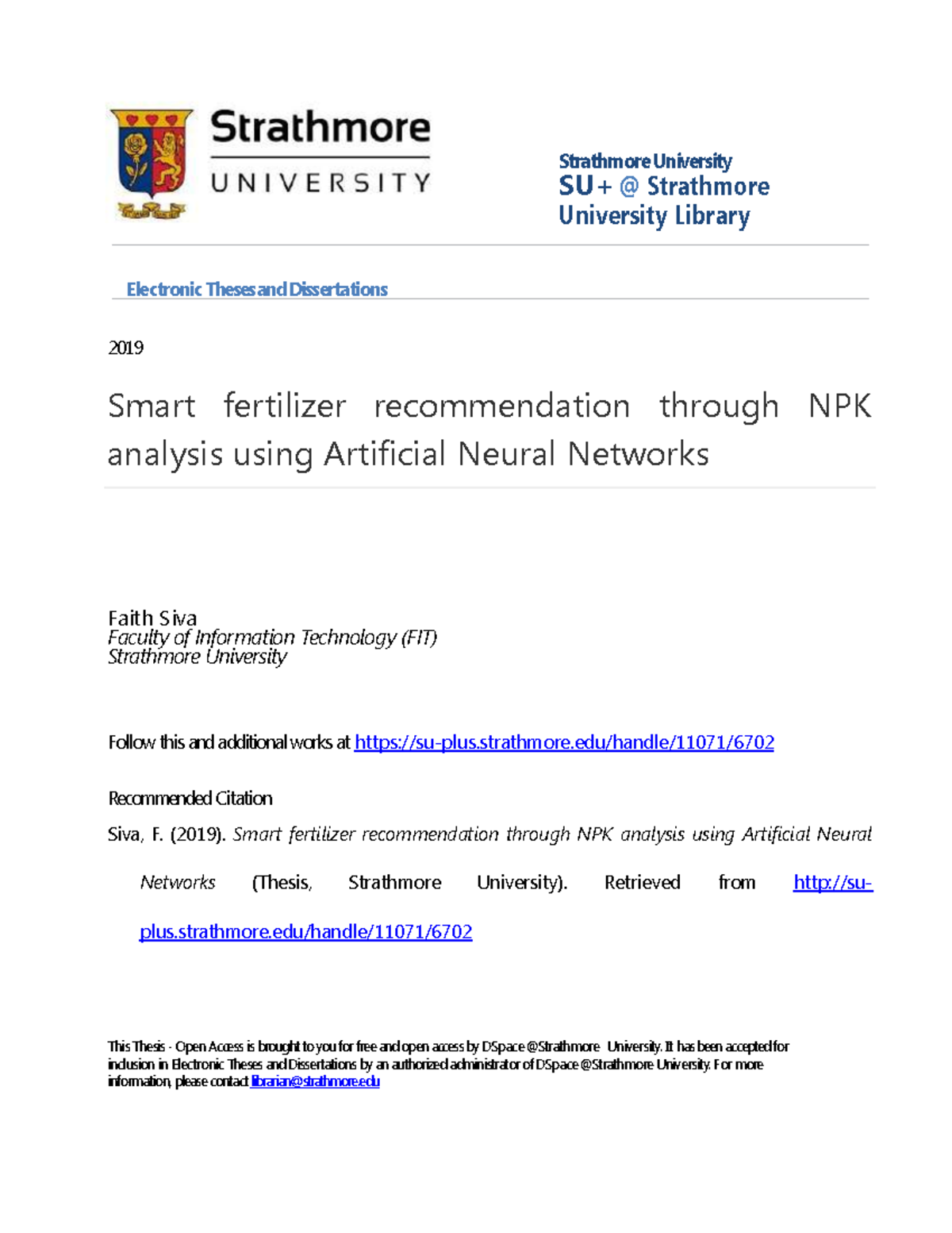 Smart fertilizer recommendation through NPK analysis using Artificial ...