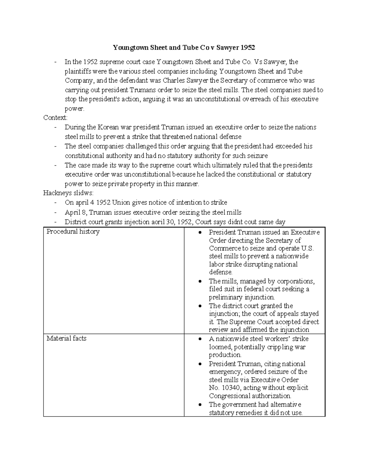 Humphrey's Executor v. United States: Analysis of Presidential Removal ...