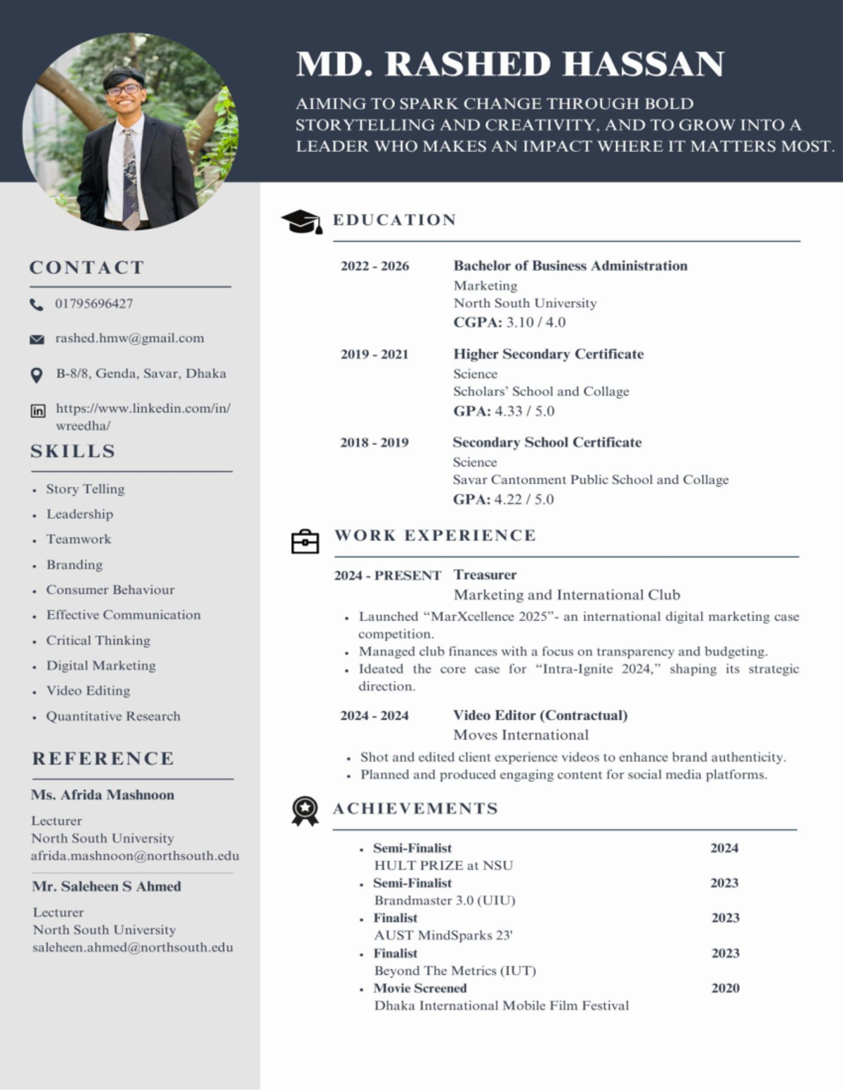 CL and CV Overview - UHM Faculty Guide - Studocu