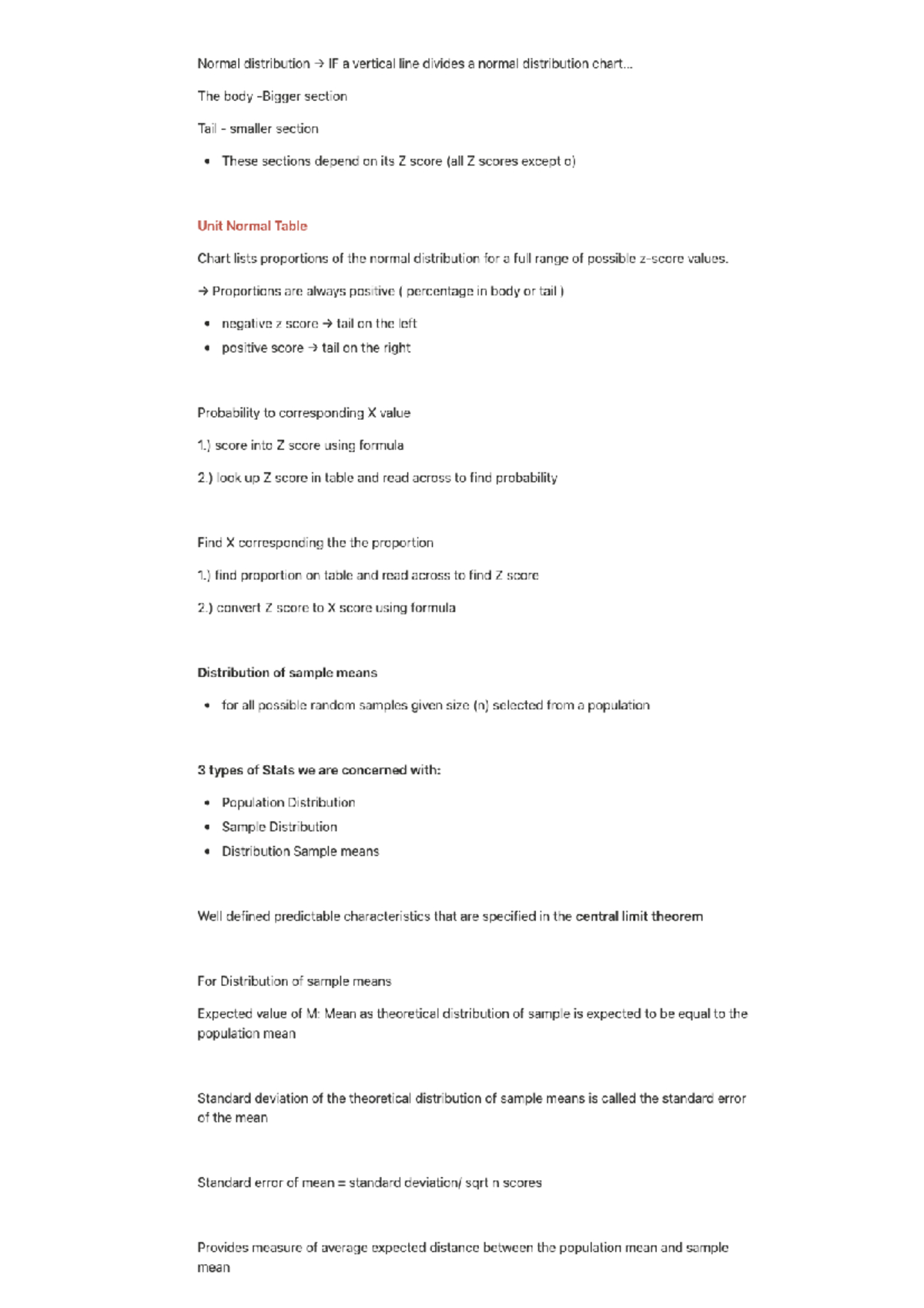 Chapters 6 & 7 - Normal Distribution & Sample Means Analysis - Studocu