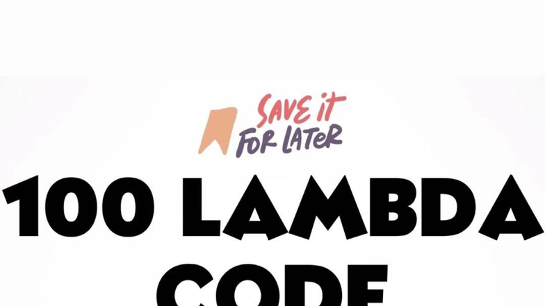 Java 8 Cheat Sheet: 100 Lambda Code Snippets for Test - Studocu