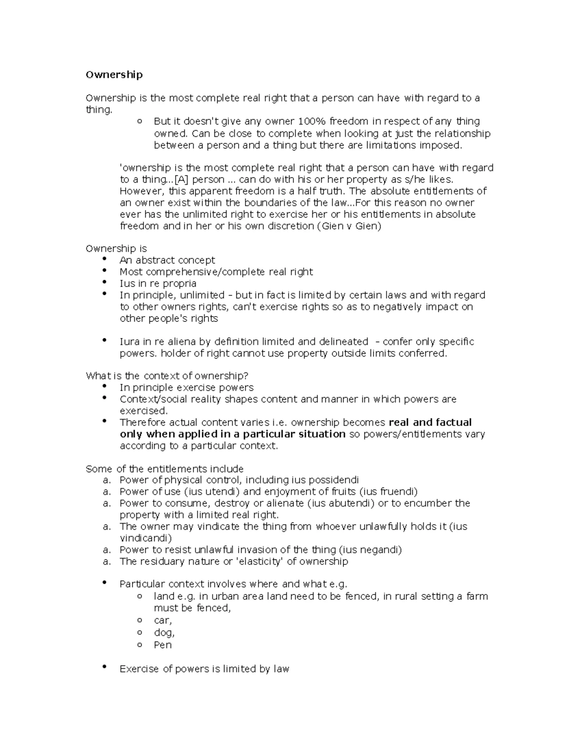 11 Incorporeal things in the Law of Property - Incorporeal things ...