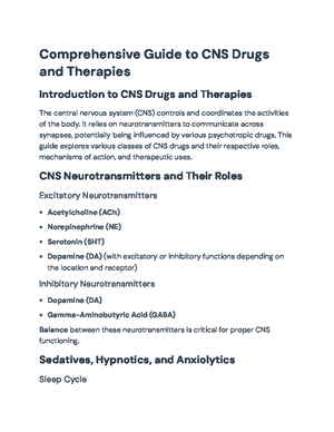 Understanding CNS, Depression, and Bipolar Disorder: A Comprehensive ...