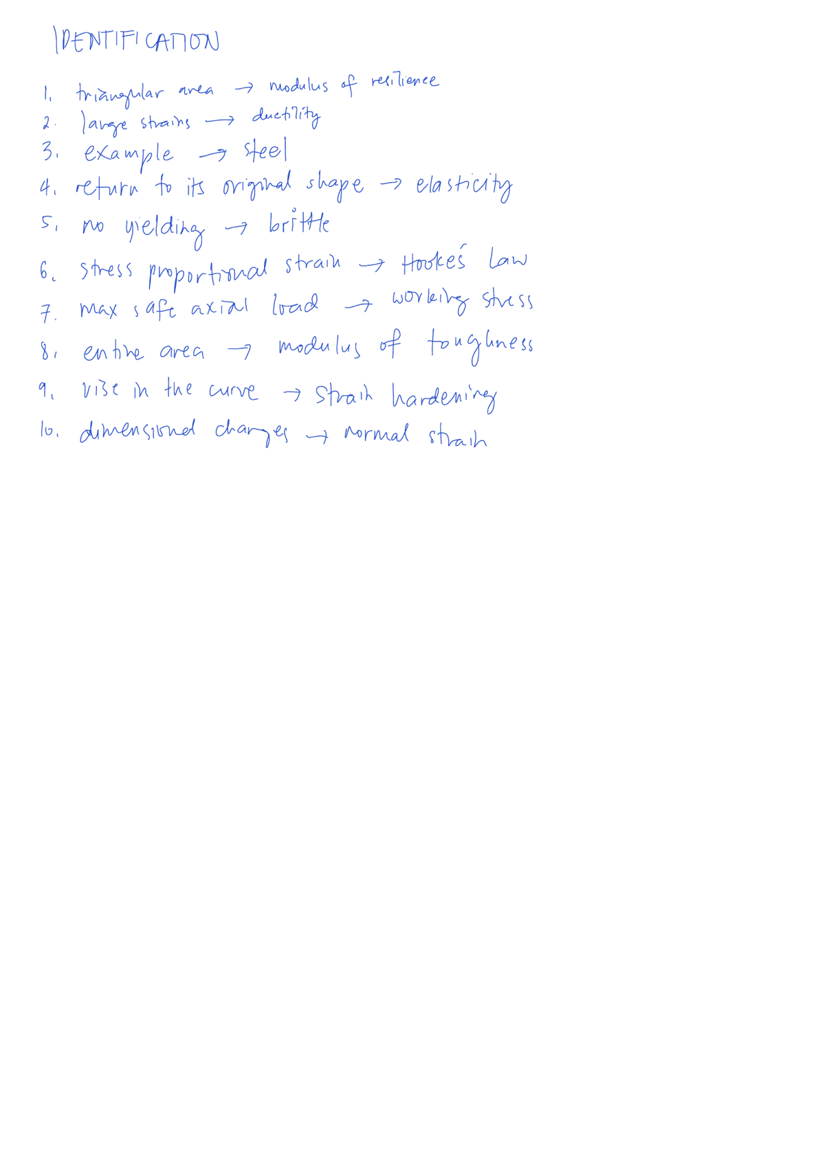 Prelims Answer-KEY - asfasfasf - IDENTIFICATION 1, triangular area ...