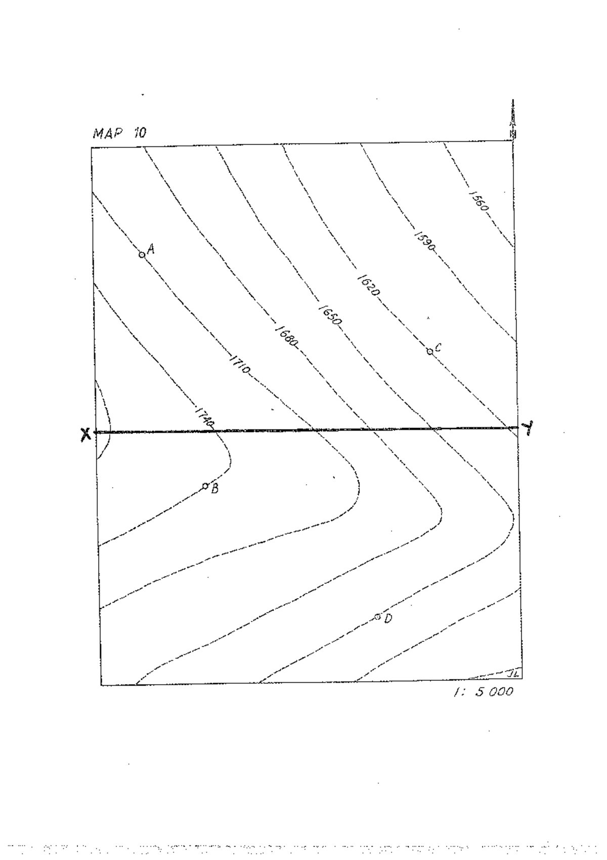 Topographic Maps - Geological maps - GEO151T - s 7C X 80 X 1620 1560 OL ...