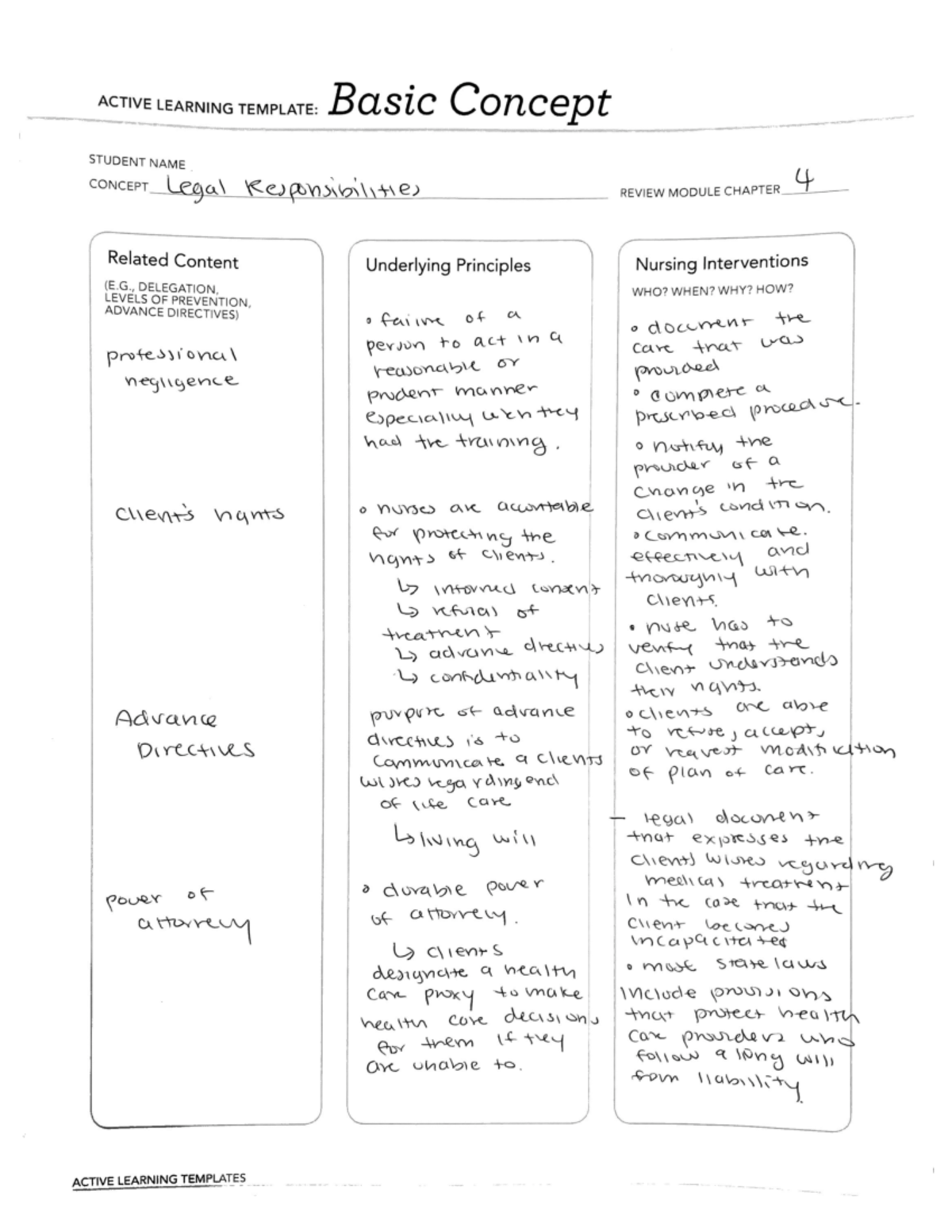 Doc 2 - use with disgression - ACTIVE LEARNING TEMPLATE: Basic Concept ...