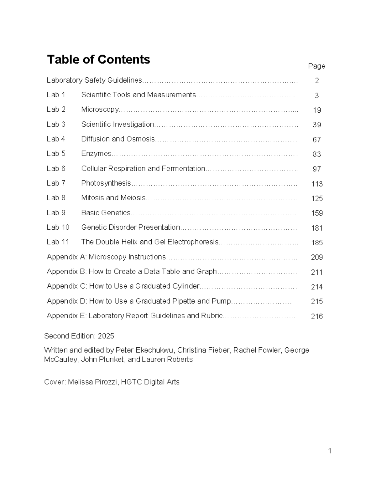BIO 101 Lab Manual: Assignments & Activities Overview - Studocu