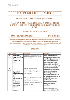 Arbeidskravanalyse - arbeidskravsanalyse håndball for midtback ...