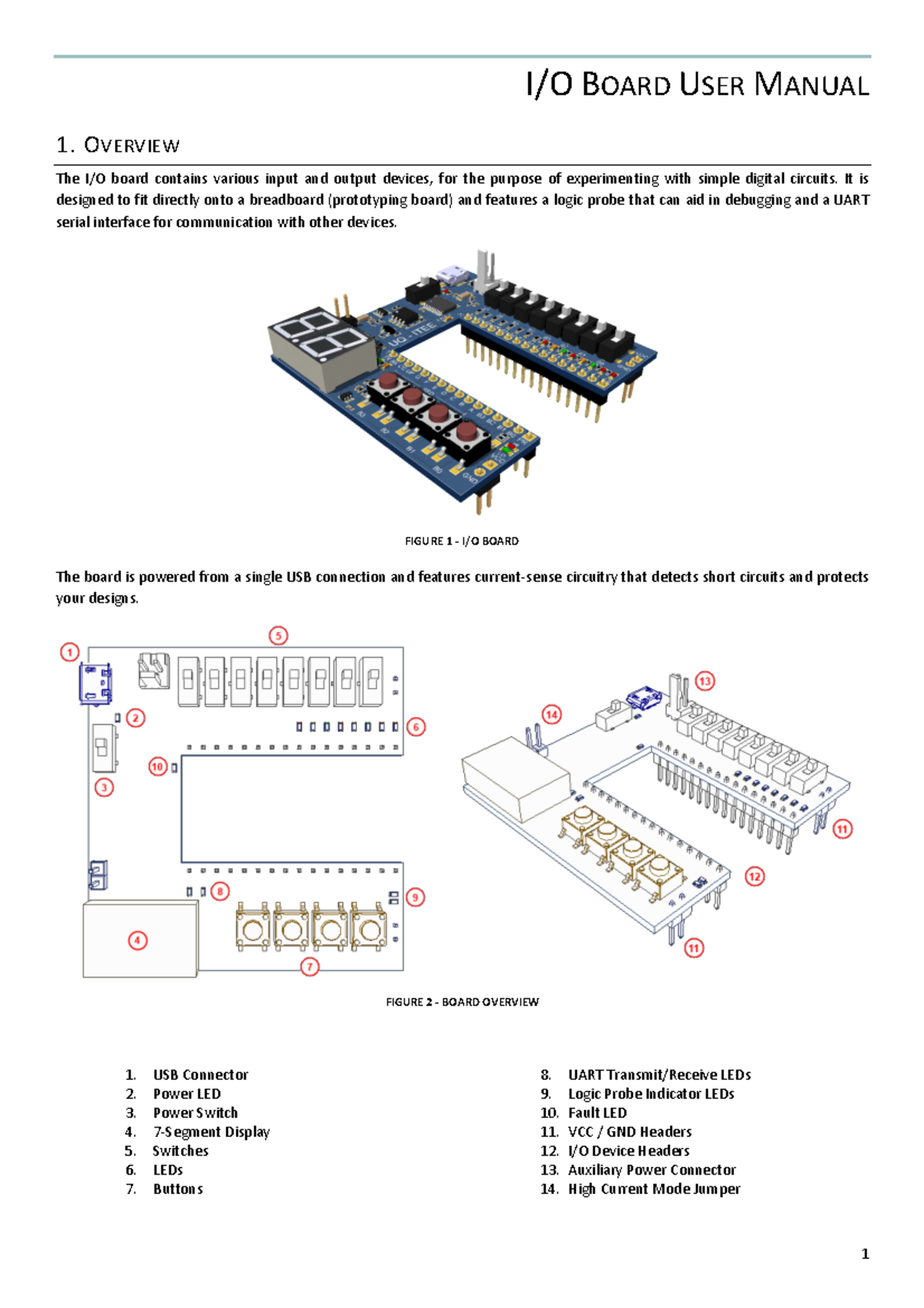 CSSE2010 I/O Board User Manual: Setup and Troubleshooting Guide - Studocu