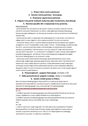 Pojęcia - Norma prawna ogólna- „lex generalis”, rozumiana jako reguła ...