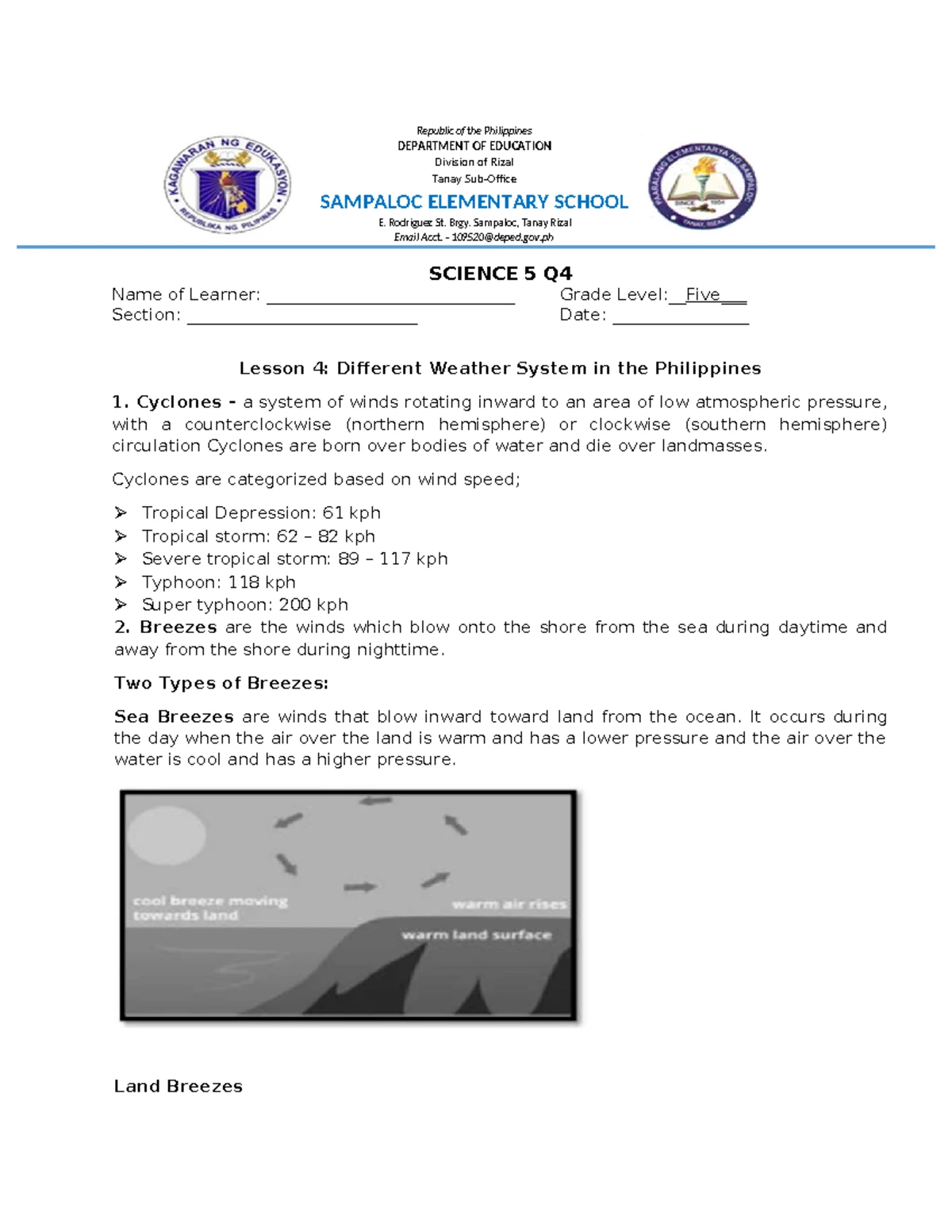Activity- Sheet-IN- Science Q4 Factors-Affecting-Weathering - Republic ...