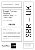 Strategic Business Reporting (SBR) Practice materials - ACCA - Studocu