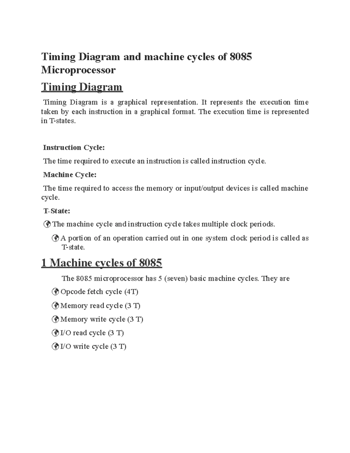8086 Bus Cycle and Timing Diagram - 8086 Bus Cycle and Timing Diagram ...