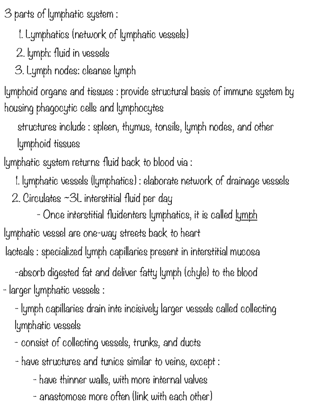 Lymphatic System Overview: Structure, Function & Key Organs (BMS 101 ...