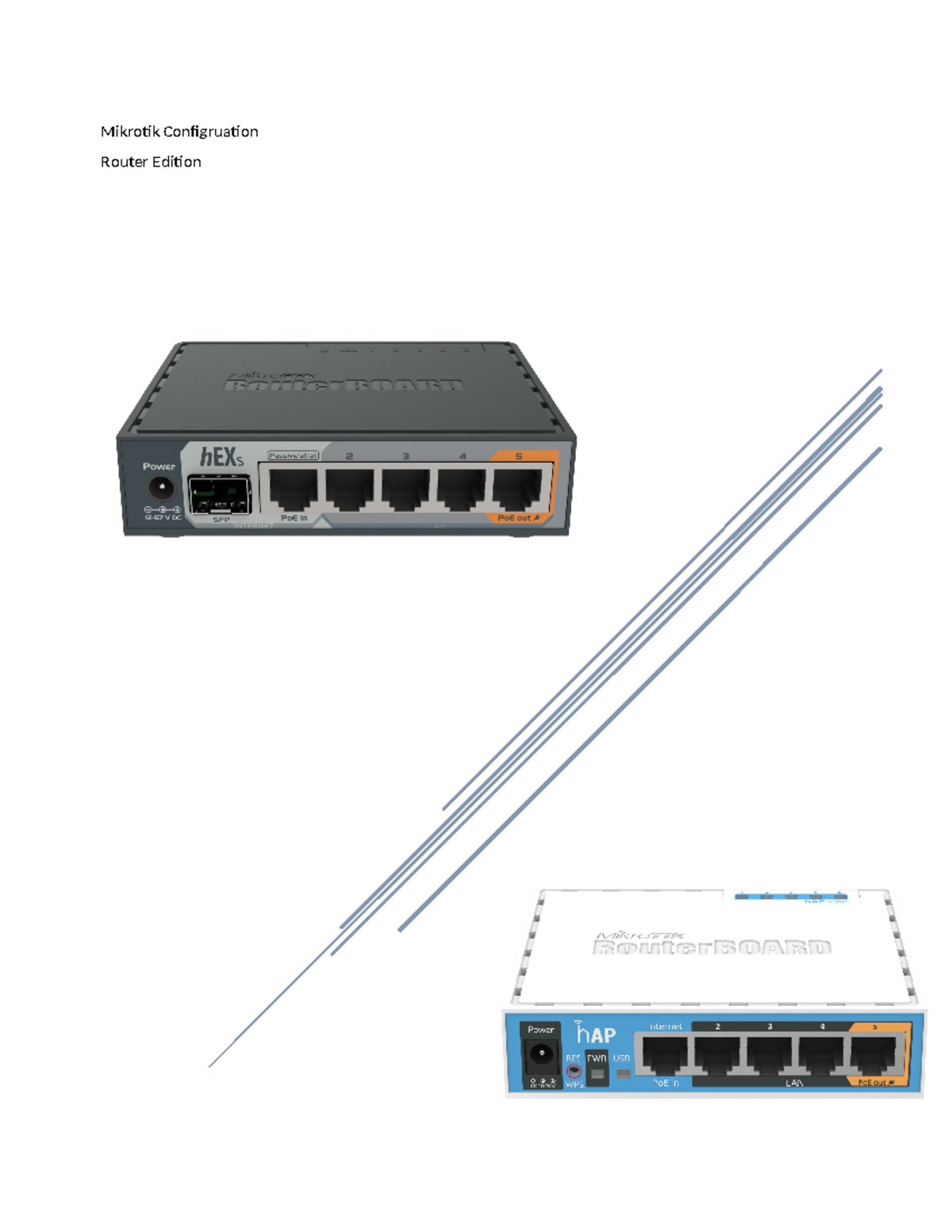 Mikrotik Router Guide: Essential Configuration Steps and Tips - Studocu