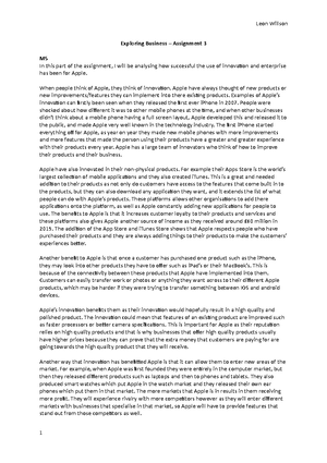 Level 3 Business Unit 1 assignment 1 - Unit One: Exploring Business ...