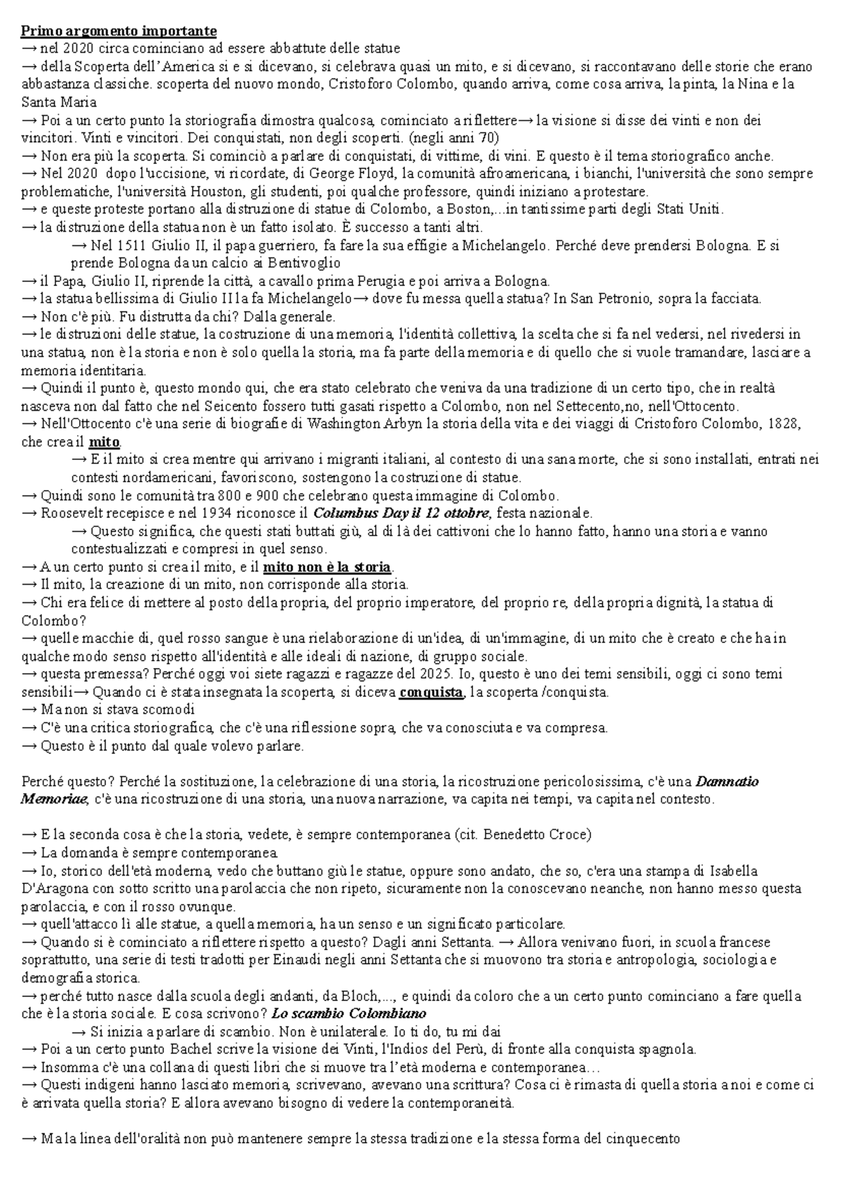 Storia Moderna: Appunti Completi per il Corso di Storia 2023 - Studocu