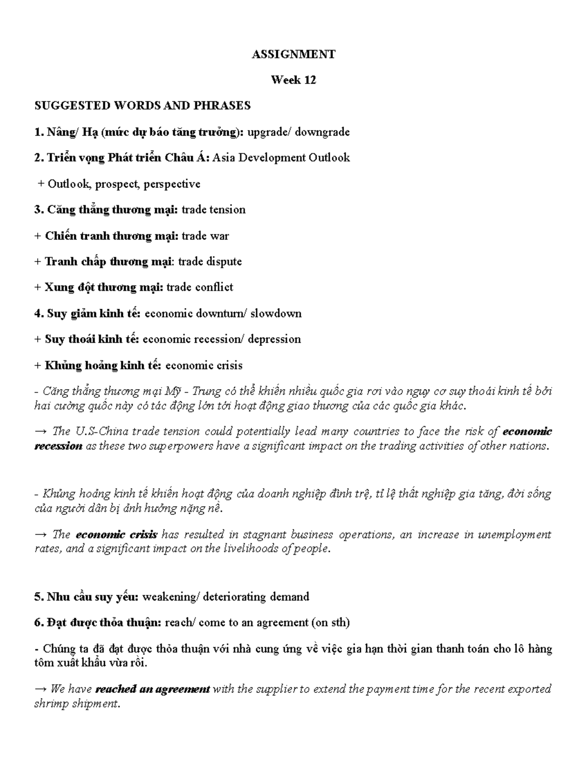 Assignment (week 12) - Group 10 - ENTI2531 - ASSIGNMENT Week 12 ...