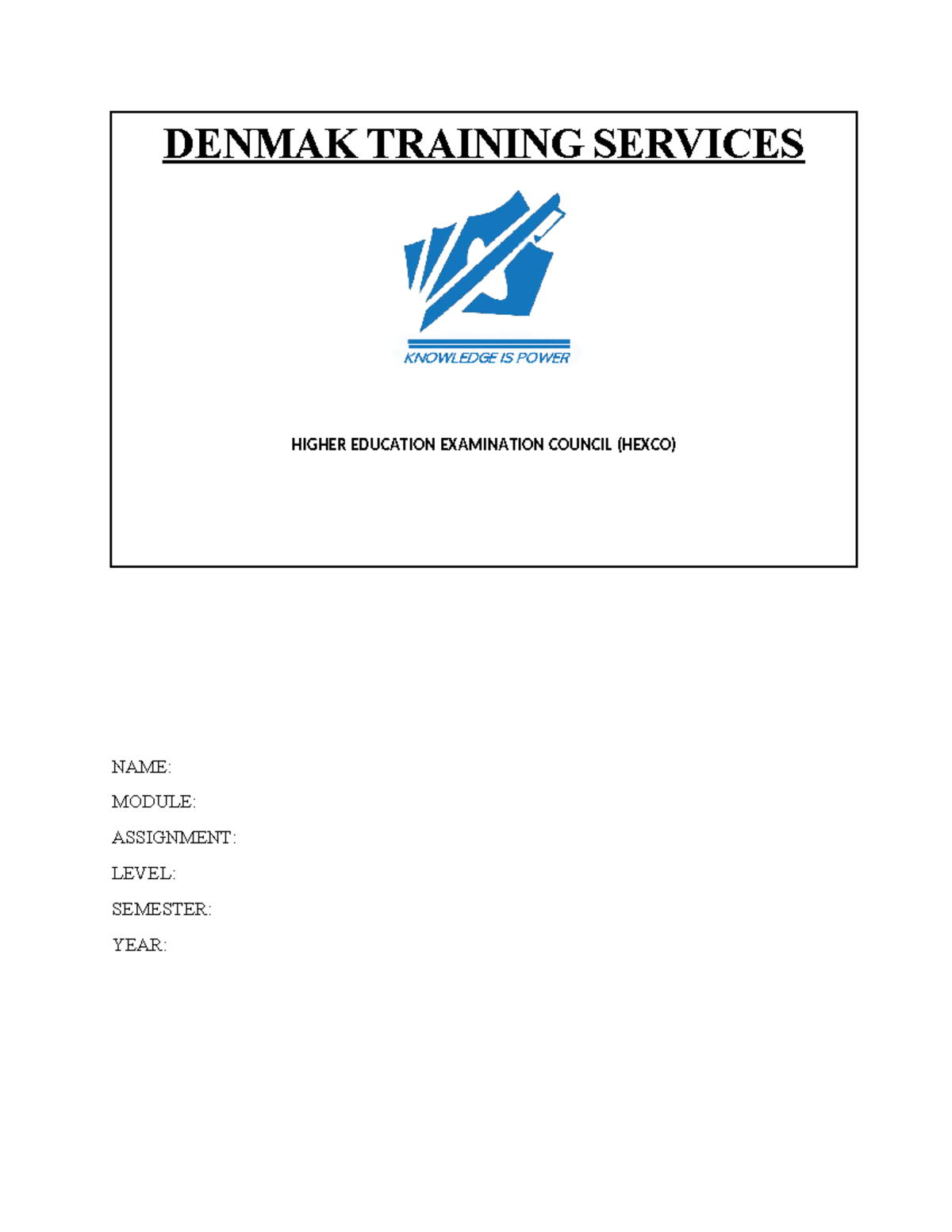 Electrical Engineering Assignment 3 - HEXCO Module - Studocu