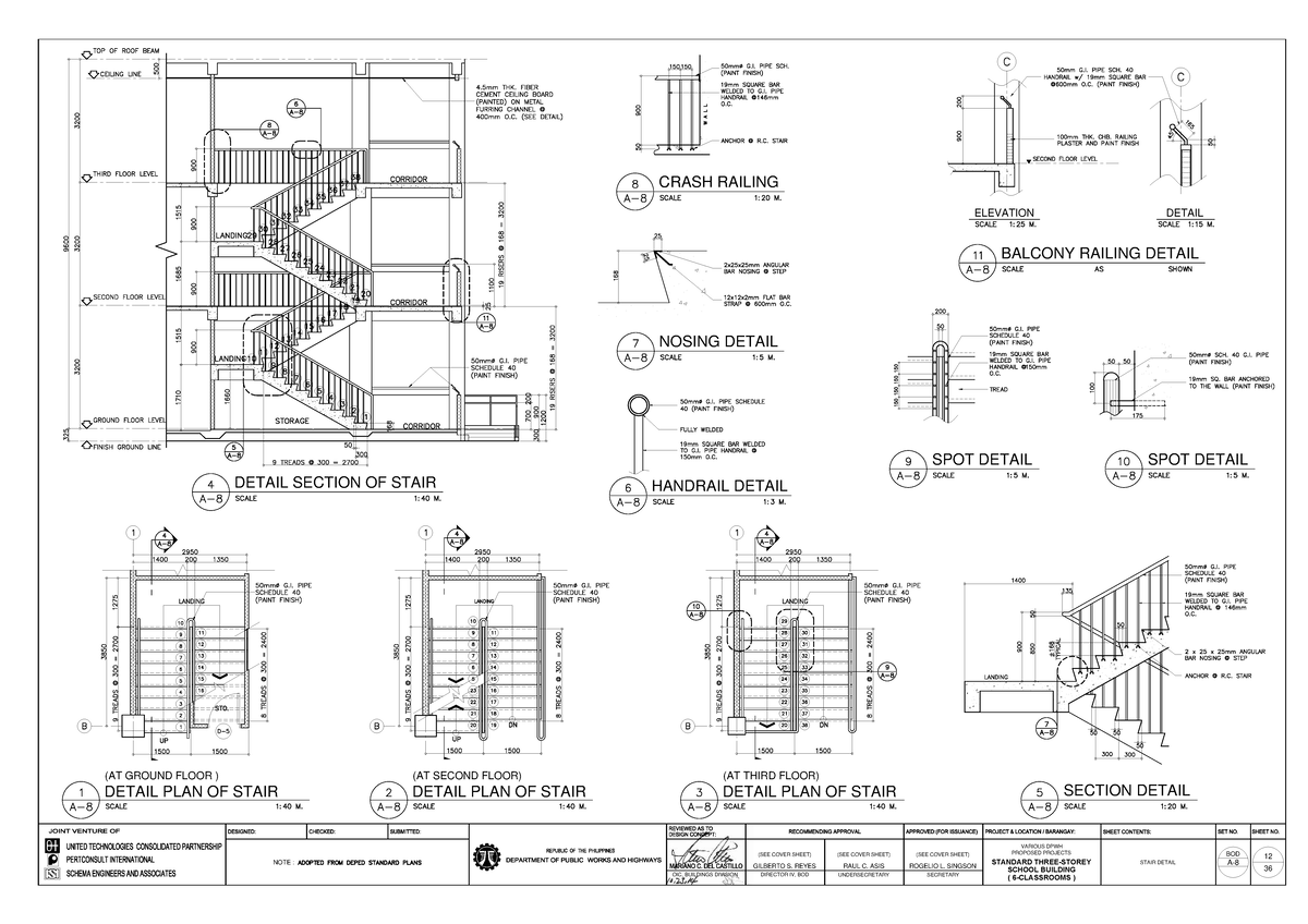 BOD 36: Standard School Building Structural Details and Plans - Studocu