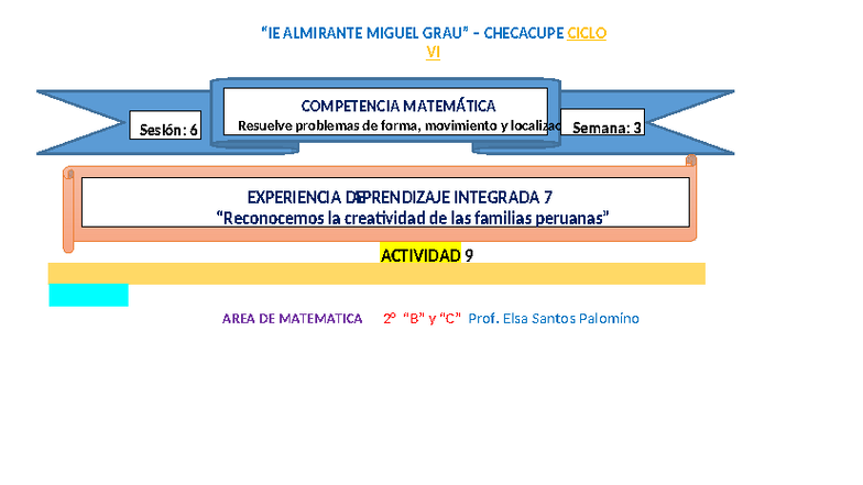 Matemática 2B C - Sesión 6: Problemas de Polígonos y Áreas - Studocu