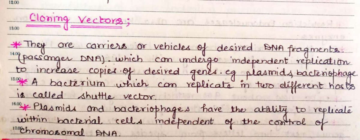 12.00 Cloning Techniques and Applications in Genetic Engineering - Studocu