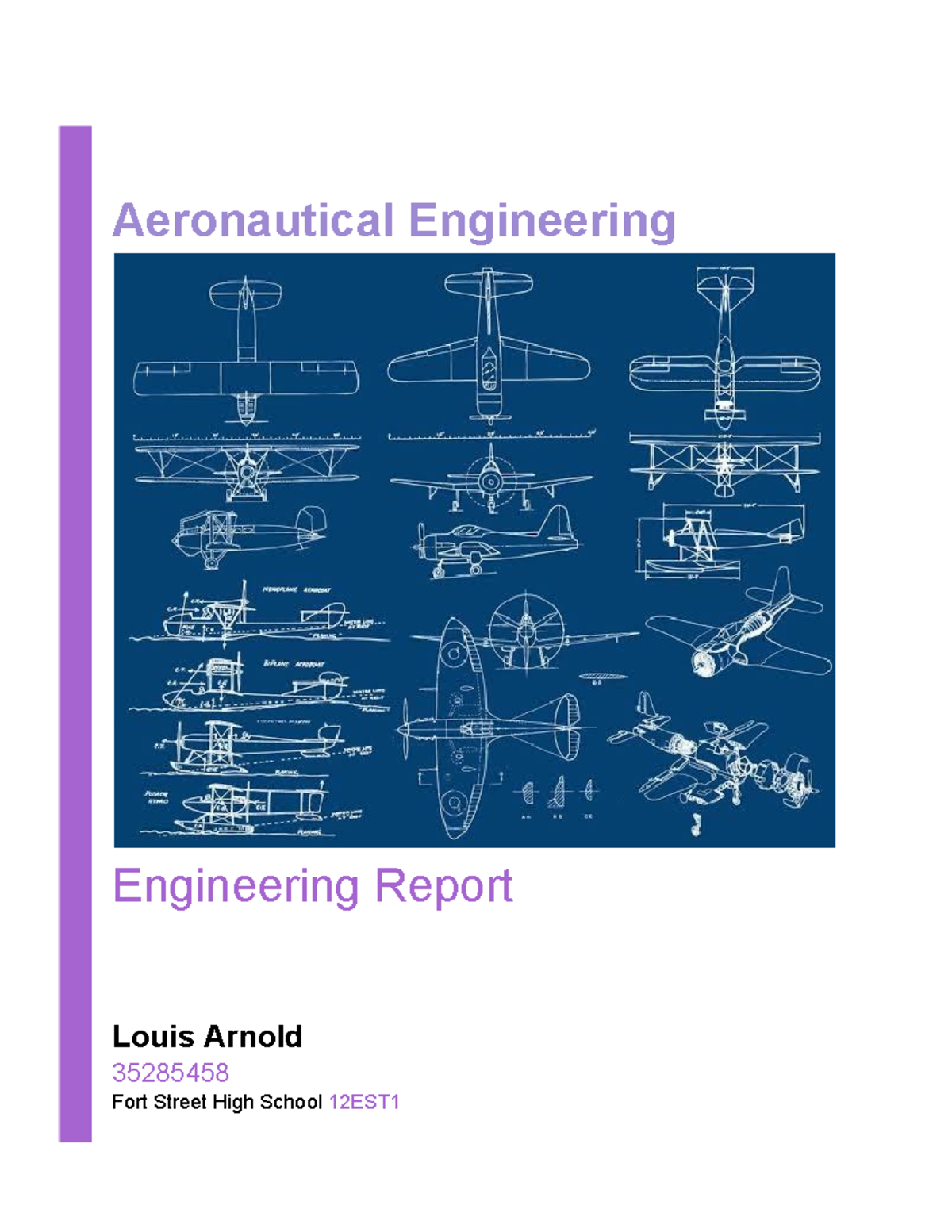 Y12 Aeronautical Engineering Report: Scope, Roles, and Innovations ...