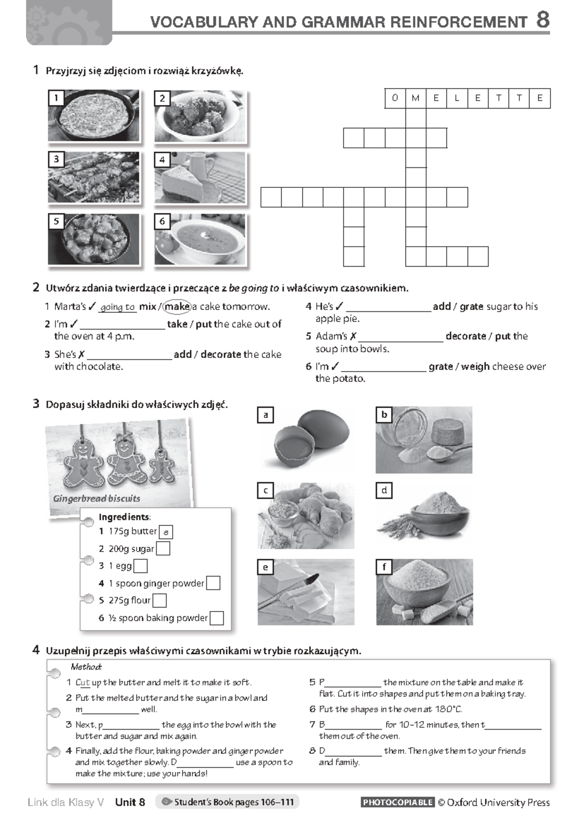 L5 U8 Vocabulary & Grammar Reinforcement Worksheet - Studocu