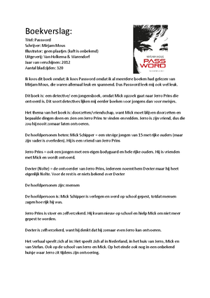 Samenvatting Spelling - Spelling: 4. Hoofdletters en Leestekens ...