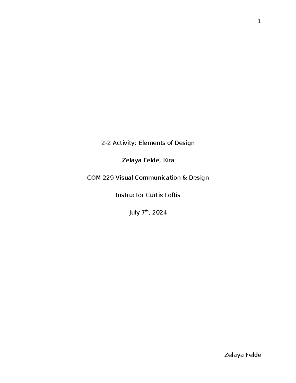 COM-229 Elements of Design: Lines, Shapes & Textures in Graphic Design ...