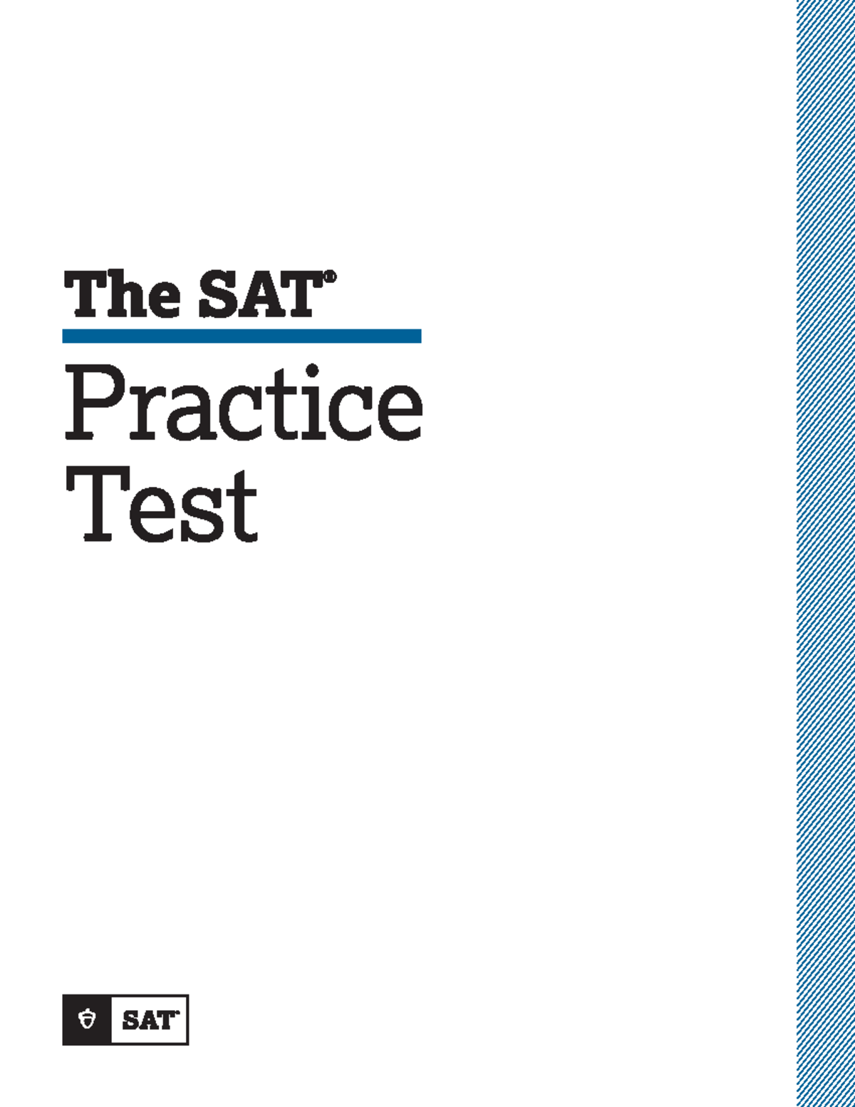 SAT Practice Test Digital: Comprehensive Review and Strategies - Studocu