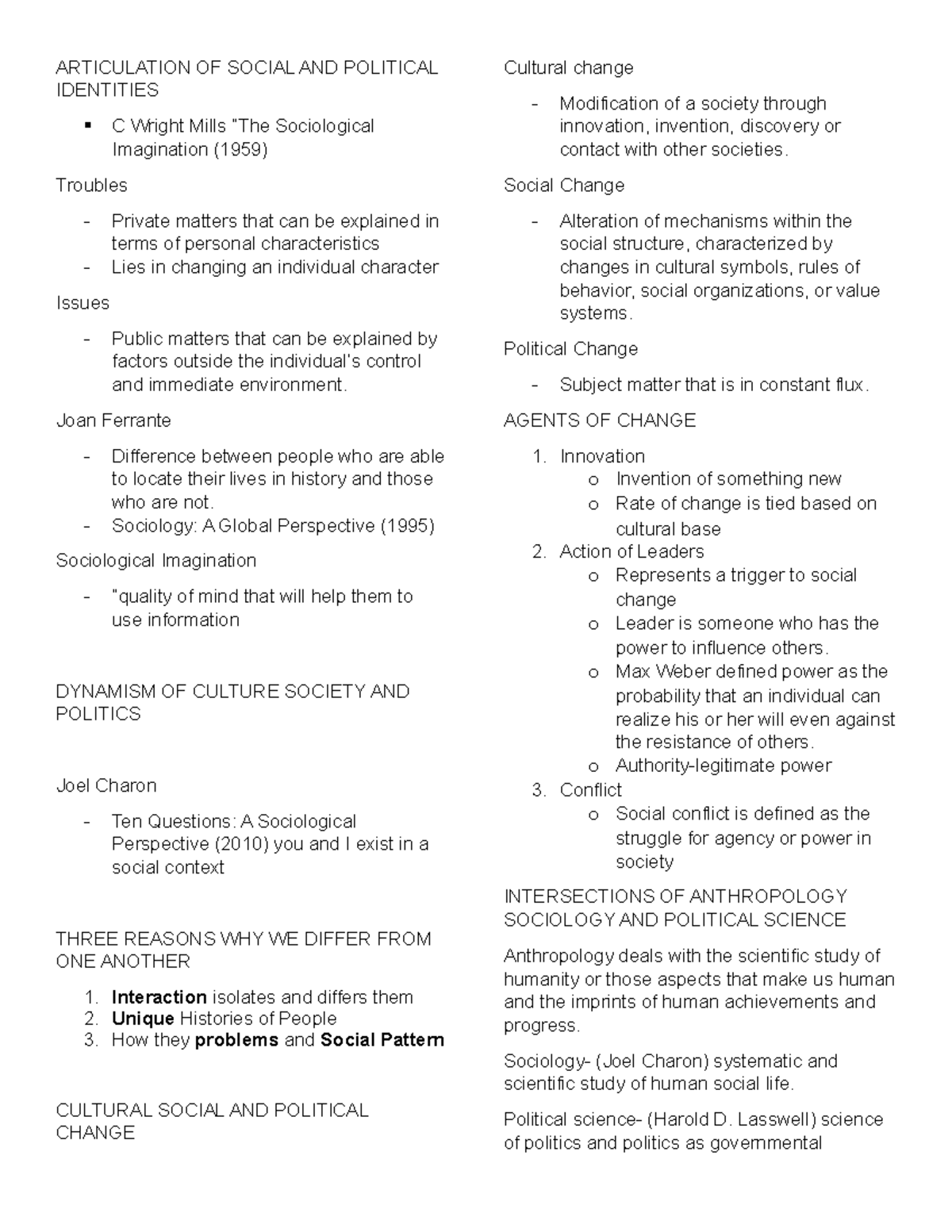 Ucsp-reviewer - This is a reviewer for Understanding Culture Society ...