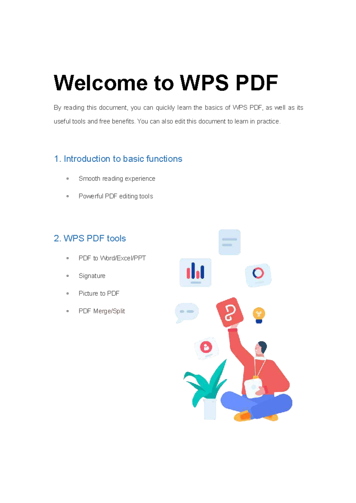 WPS PDF Basics: Tools, Functions, and Editing Guide - Studocu