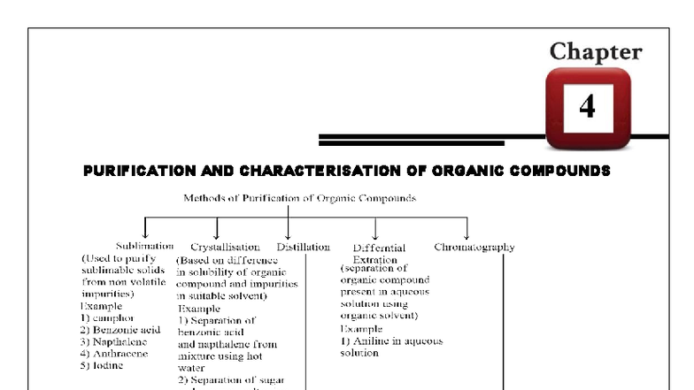 Analytical Organic Chemistry Techniques: Purification ...
