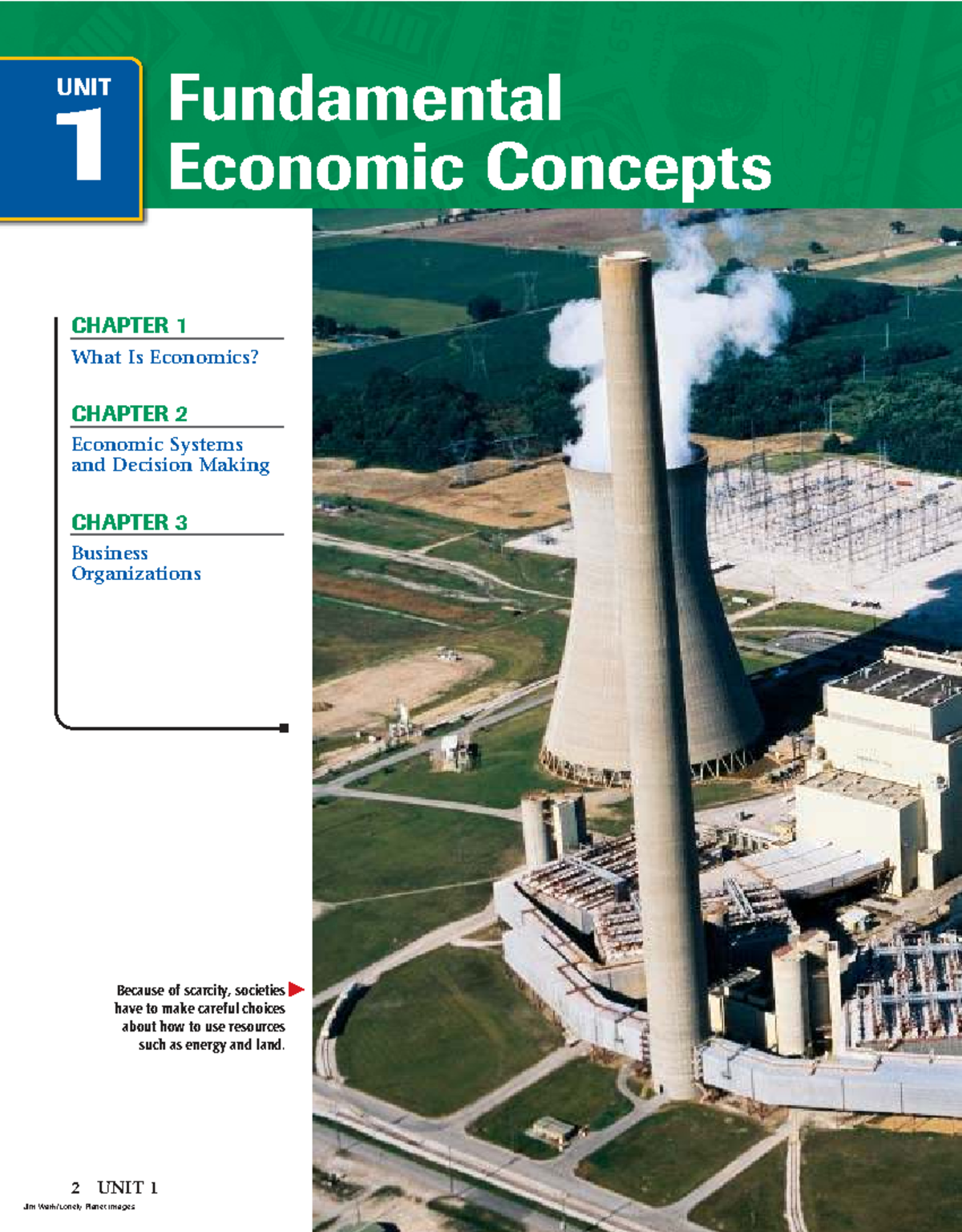 UNIT 1: Fundamental Economic Concepts - Chapter 1 Overview of Economics ...