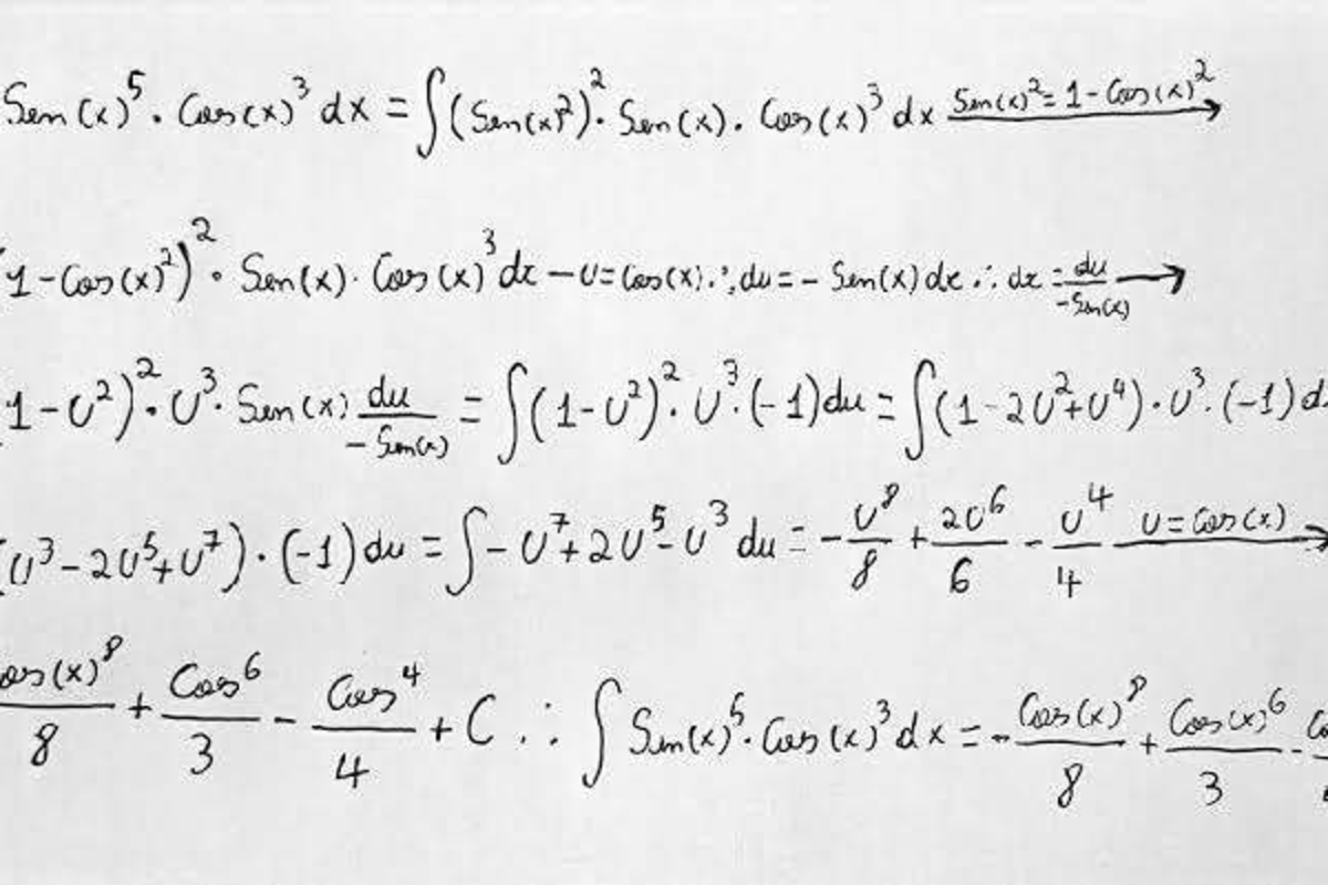 Integral Indefinido: Sen(x)⁵ y Cos(x)³ dx - Análisis y Soluciones - Studocu